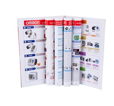 China custom promotional full color a4 booklet printing colorful brochure company for sale