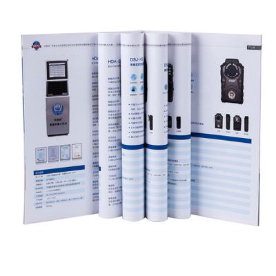 China custom promotional full color a4 booklet printing colorful brochure company for sale