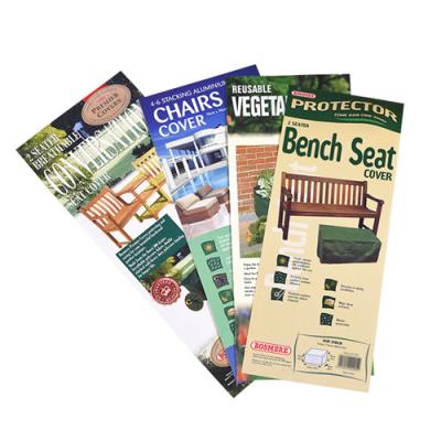 China custom full color four fold leaflet large poster printing service design factory for sale