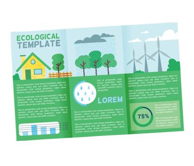 custom full color discount flies presentation folder printing order brochures