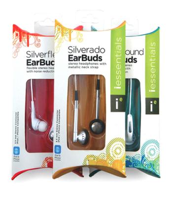 China Custom Printed Paper Pillow Box with Clear Window – Retail Packaging for Earphones & Small Electronics for sale