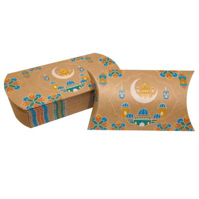 China Custom Printed Kraft Paper Pillow Boxes – Eco-Friendly Packaging For Gifts, Retail & Small Business Branding for sale