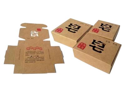 China Cajas de jabón de papel kraft personalizadas con ventana transparente   Embalaje ecológico para jabones hechos a mano y orgánicos en venta