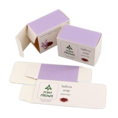 China Cajas de embalaje de jabón de papel reciclado personalizadas con ventana de PET/PVC – Cajas impresas al por mayor en venta