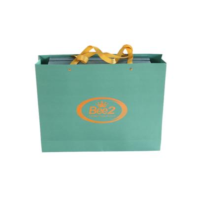 Custom Printed Promotional Paper Gift Packaging Bags Wholesale with Hologram Logo
