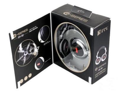 China Electronic Packages Paper Window Box Printing with Blister Tray for Headset for sale