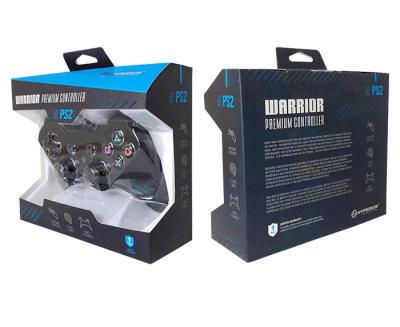 Printed Paper Package Window Box Design with Blister Tray Factory for Gamepad
