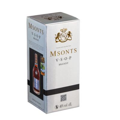 China Order Custom Corrugated Board Packing Wine Gift Box with Gold Foil Stamping Logo for sale