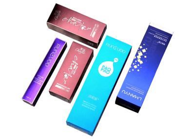 Custom Silver Cosmetic Brand Paper Boxes Packaging Printing Manfacturer
