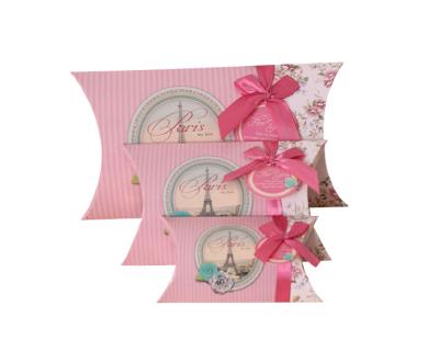 China Impresión de papel reciclada de encargo del diseño de empaquetado de la caja de color de la almohada con el punto ULTRAVIOLETA en venta