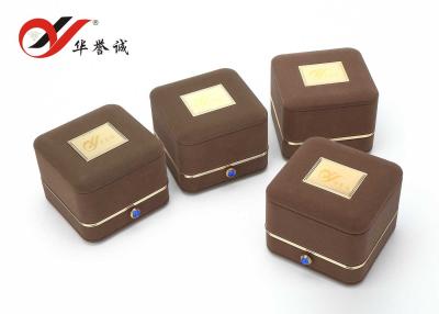 China Brown Jewellery Bangle Box for sale