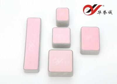 China Pink Velvet Jewelry Box Set Eco Friendly Velvet Gift Box For Finger Ring Storage for sale