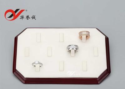 China Professional White Jewelry Display Stands OEM / ODM For Ring Exhibition for sale