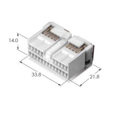 Cina Connettori del cavo elettrico di KET, connettori di cavo elettrico MG651563 MG641560 in vendita