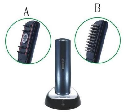 Cina Il potere del pettine della crescita dei capelli del laser di sanità/laser Didoe di infrarosso coltiva il pettine del laser in vendita