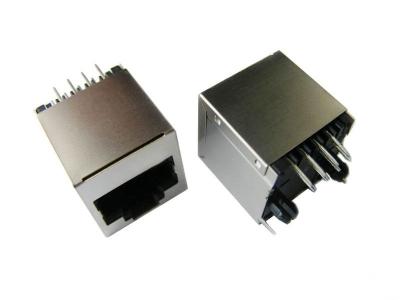 China RJ45 connector 1x1  180° for sale