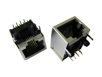 China RJ45 connector 1x1 90° for sale