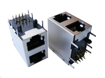 China RJ45 connector 2x1  90° for sale