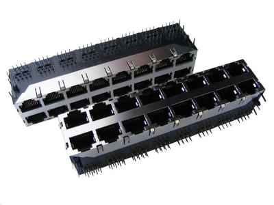 China RJ45 connector 2x8  90° for sale