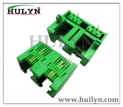 China RJ45 connector ,RJ45 Modular 8P8C JACK Green for sale