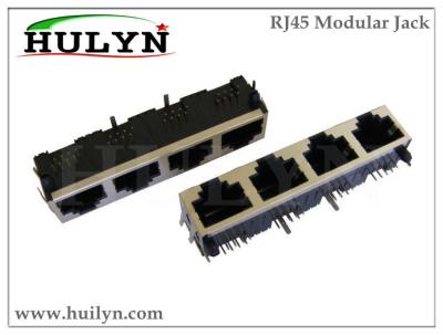 China 90 degree angle RJ45 connector ,RJ45 Modular 8P8C JACK Slim for sale