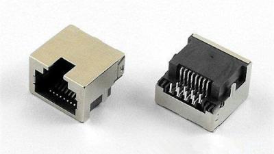 China RJ45 Modular Jack,Shielded, THT,Reflow Soldering for sale