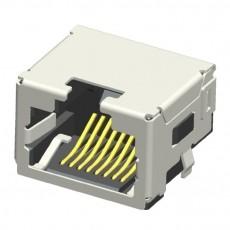 China RJ45 Modular Jack (Offset),Shielded, THT for sale