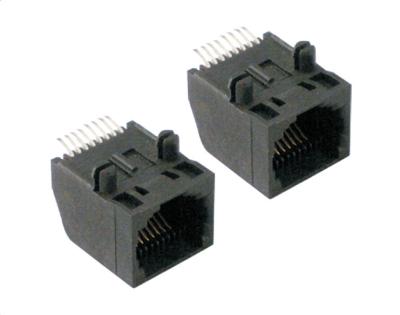 China RJ45 Modular Jack,Shielded, THT,Reflow Soldering for sale