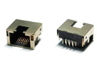 RJ45 Modular Jack,Shielded, THT,Reflow Soldering, LED