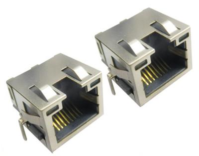 China RJ45 Modular Jack,Shielded, THT,Reflow Soldering for sale