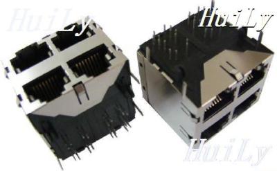 China RJ45 Transformer 2XN+LED EMI 1000BASE for sale