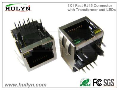 China RJ45 jack with transformer,RJ45 Jacks HLY-004 for sale