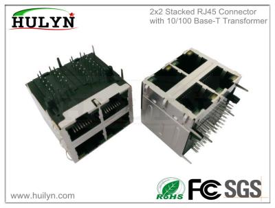 China RJ45 connector with transformer,RJ45 Jacks HLY-004 for sale