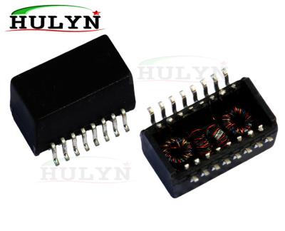 China Single Port,100BASE-T Ethernet Transformer Modules SMD for sale
