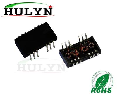 China Single Port, 100 BASE-T PC Card Ethernet Transformer Modules, SMD for sale