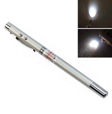 Cina Fuoco fisso 4 dell'OEM in 1 penna del puntatore del laser con il bello contenitore di ferro di aspetto in vendita