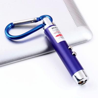 Cina Puntatore portatile del laser di Keychain di emergenza per la mini torcia leggera istantanea 4.9MW in vendita