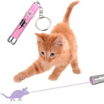 Cina Penna ottica del puntatore del laser di rosa dell'OEM LED con il topo luminoso di animazione per il gatto dell'animale domestico in vendita