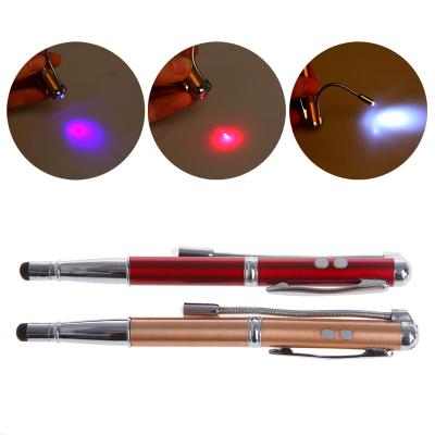 Cina Progettazione 4 della clip in 1 penna del puntatore del laser compatibile con i dispositivi del touch screen in vendita