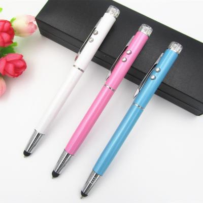 Cina Penna portatile dello stilo del laser/Touch Pen dello stilo con il logo di seta di stampa in vendita