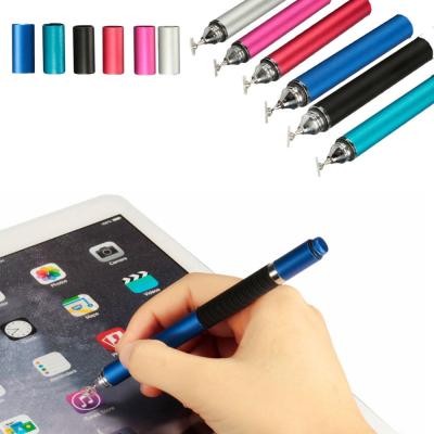 Cina Punta sottile rotonda del touch screen del punto fine del metallo della penna capacitiva dello stilo per la compressa Ipad in vendita