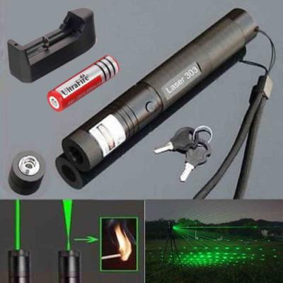 中国 提示の節電303のための軍の非常に熱いビーム緑レーザーのポインター 販売のため