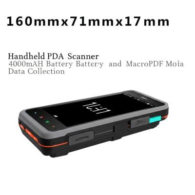 China 160mmx71mmx17mm Handheld PDA Scanner with 4000mAH Battery and MacroPDF Data Collection for sale