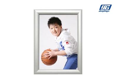 中国 デスクトップの写真フレーム アルミニウム フレームのスナップの開いた単一の味方された表示 販売のため