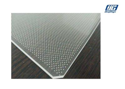 Cina Pannello acrilico puro della guida di luce della matrice per serigrafia dello strato di 100% con il film del diffusore in vendita