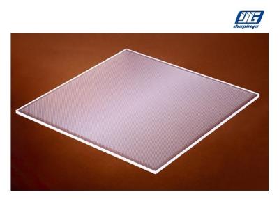 Cina Pannello acrilico puro della guida di luce della matrice per serigrafia dello strato di 100% con il film del diffusore in vendita