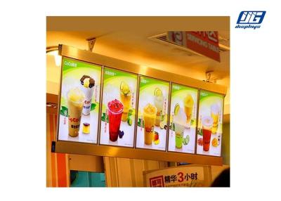 中国 結合された多数スクリーンはレストランのためのメニュー ライト ボックス水晶LEDの照明を導きました 販売のため