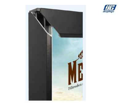 Cina DC12V/24V scatola leggera improvvisa della struttura LED, tabellone di pubblicità del menu del Super Slim LED in vendita