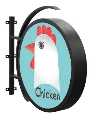 Cina Segno rotondo di controllo impermeabile LED di Wifi per Antivari/caffetteria/portone in vendita
