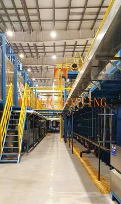 China Energy Saving Industrial customized chemical cleaning lines Equipped with Emergency Button for sale